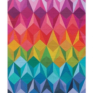 Aura Quilt Pattern - Alison Glass - Nydia Kehnle - Foundation Paper ...