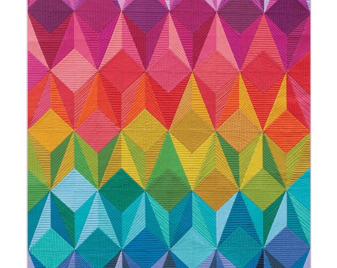 Aura Quilt Pattern Alison Glass Nydia Kehnle Foundation Paper Piecing ...