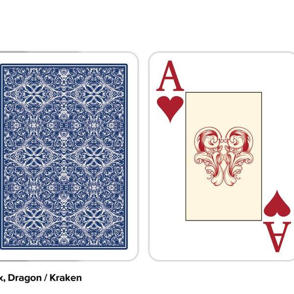 100% Plastic Poker Cards - Etsy