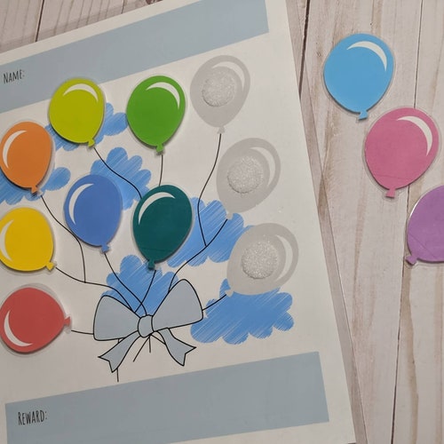 Flower Garden Reward Chart/token Board Ready to Ship - Etsy