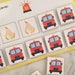 Cute Firetruck Reward Chart Token Board Special Education | Etsy