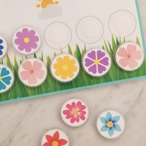Flower Garden Reward Chart/token Board - Ready to Ship - Etsy
