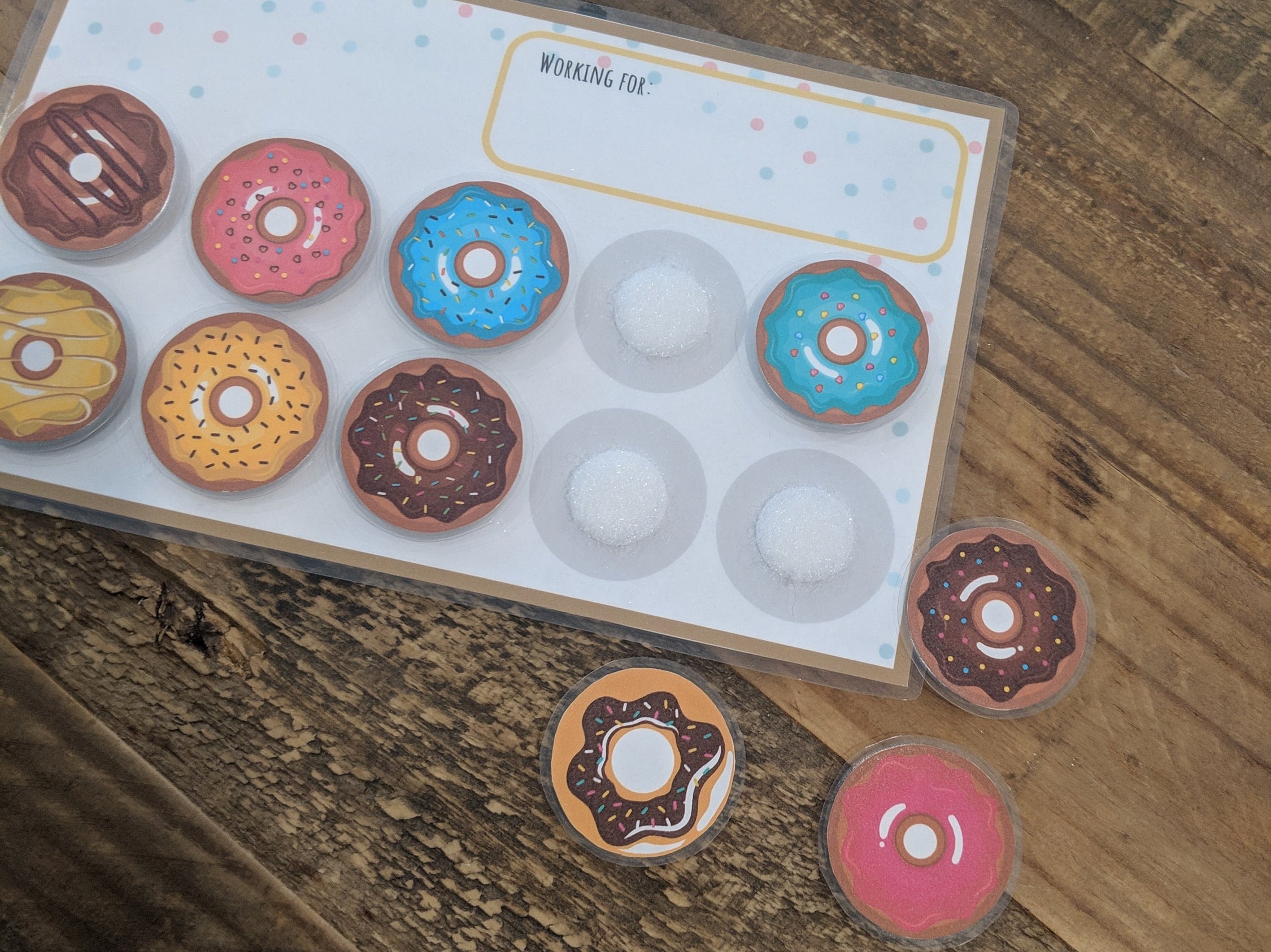 DIGITAL Download for Donut Token Board - Etsy