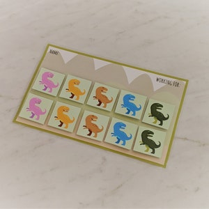 Dinosaur Token Board Bundle - Reward Charts/token Boards/potty Training ...