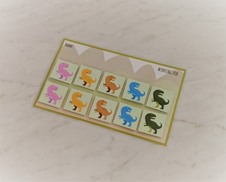 Dinosaur Token Board Bundle Reward Charts/token Boards/potty Training ...