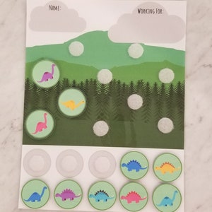 Dinosaur Token Board Bundle - Reward Charts/token Boards/potty Training ...
