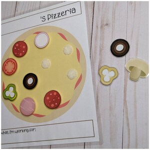 Pizza Reward Chart, Token Board, Special Education, Speech Therapy ...