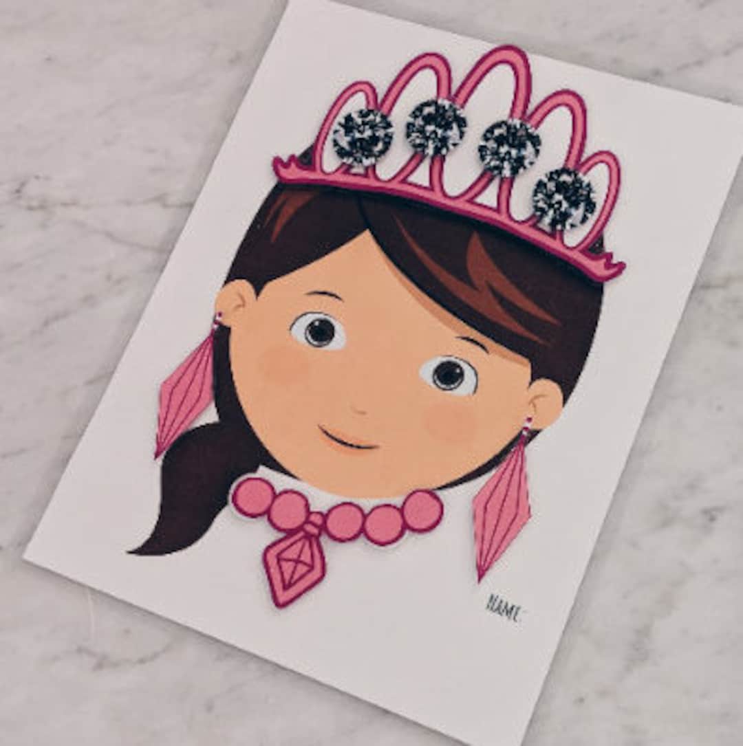 DIGITAL DOWNLOAD Pretty Pretty Princess Token Board/game - Etsy