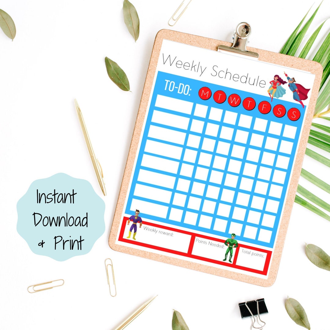 Paquete EDITABLE de programación diaria y semanal de - Etsy España