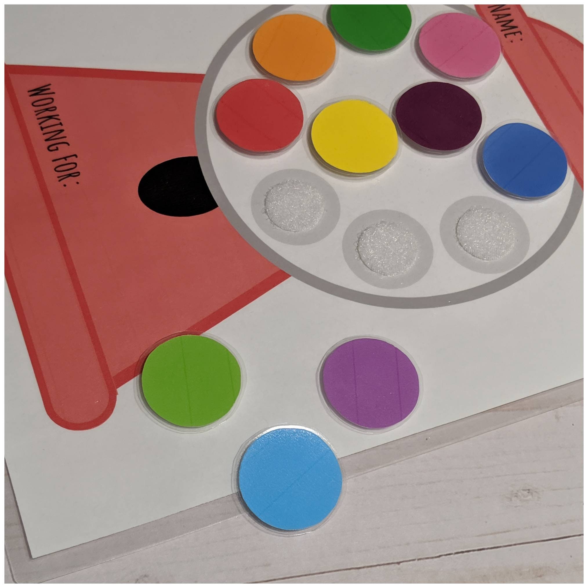 Gumball Reward Chart, Token Board, Special Education, ABA Therapy ...