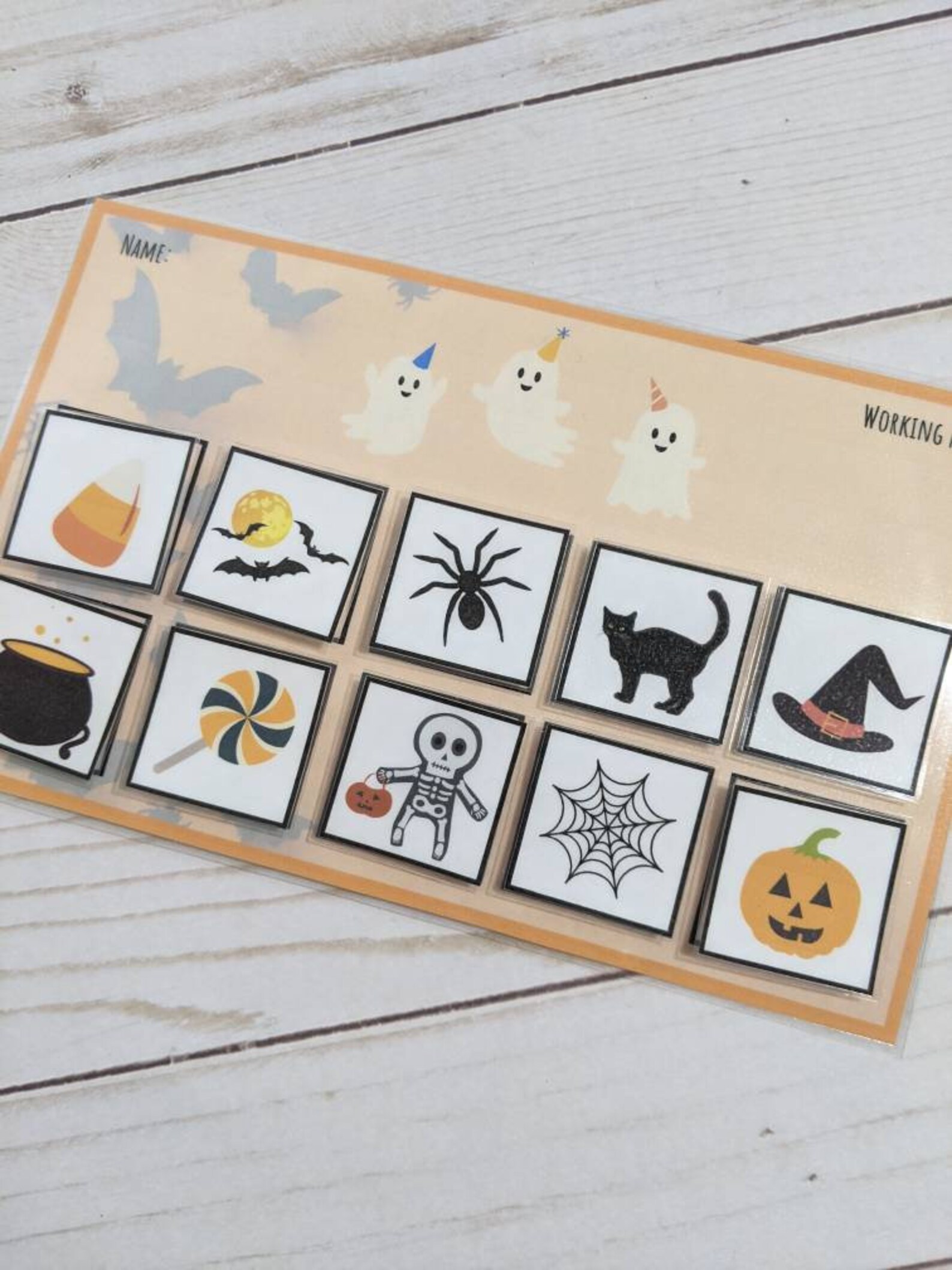 Halloween Reward Chart/token Board/autism/potty Training/chore Chart ...