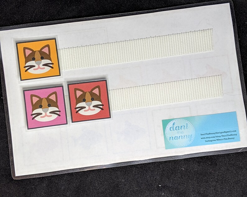 Cat Colorful Reward Chart, Token Board, Potty Training Chart, Autism ...