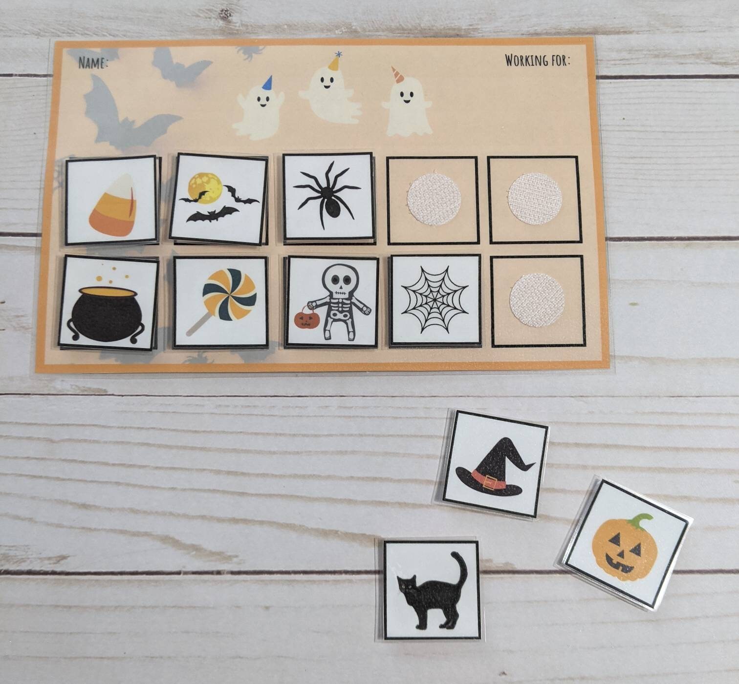 Halloween Reward Chart/token Board/autism/potty Training/chore - Etsy