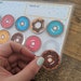 Donut Child's Reward Chart Token Board Potty Training - Etsy