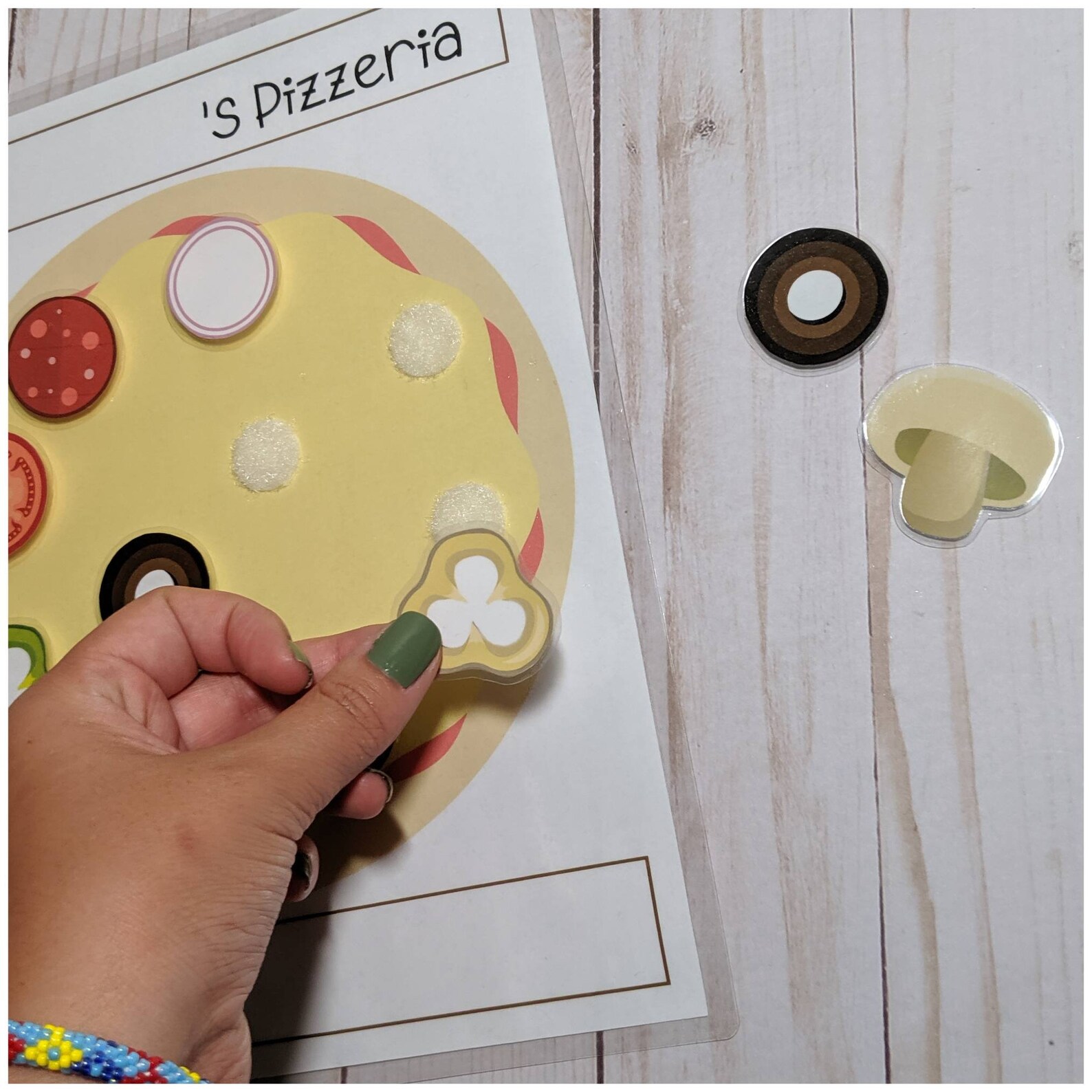 Pizza Reward Chart Token Board Special Education Speech | Etsy