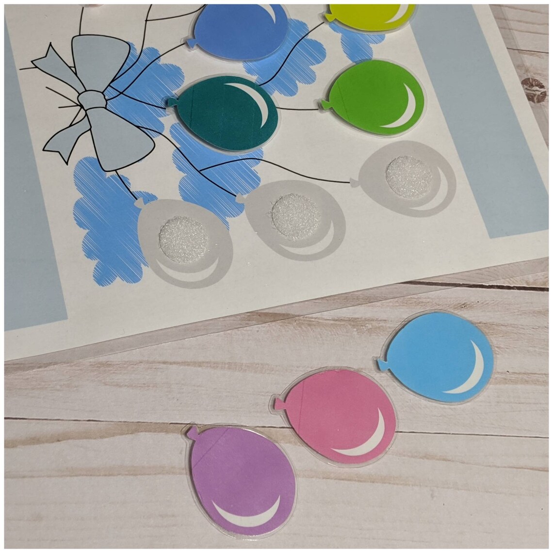 Balloon Colors Reward Chart, Token Board, Special Education, Potty ...