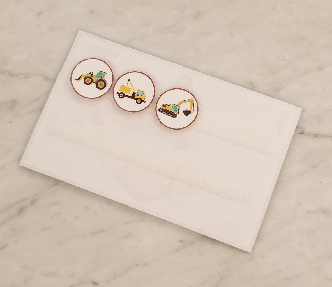 Construction Trucks Reward Chart, Token Board, Special Education, Potty ...