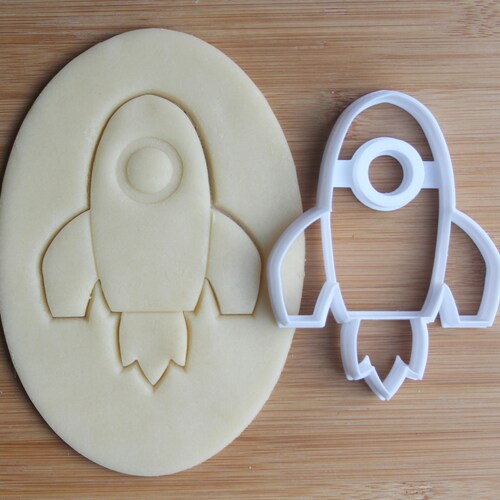 Space Theme Cookie Cutter Rocket Shuttle Starship Moon Star - Etsy
