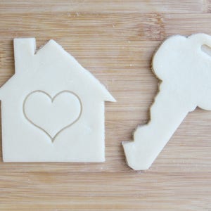 House & Key Cookie Cutter 3D Printed Set Home Cookies / Housewarming ...