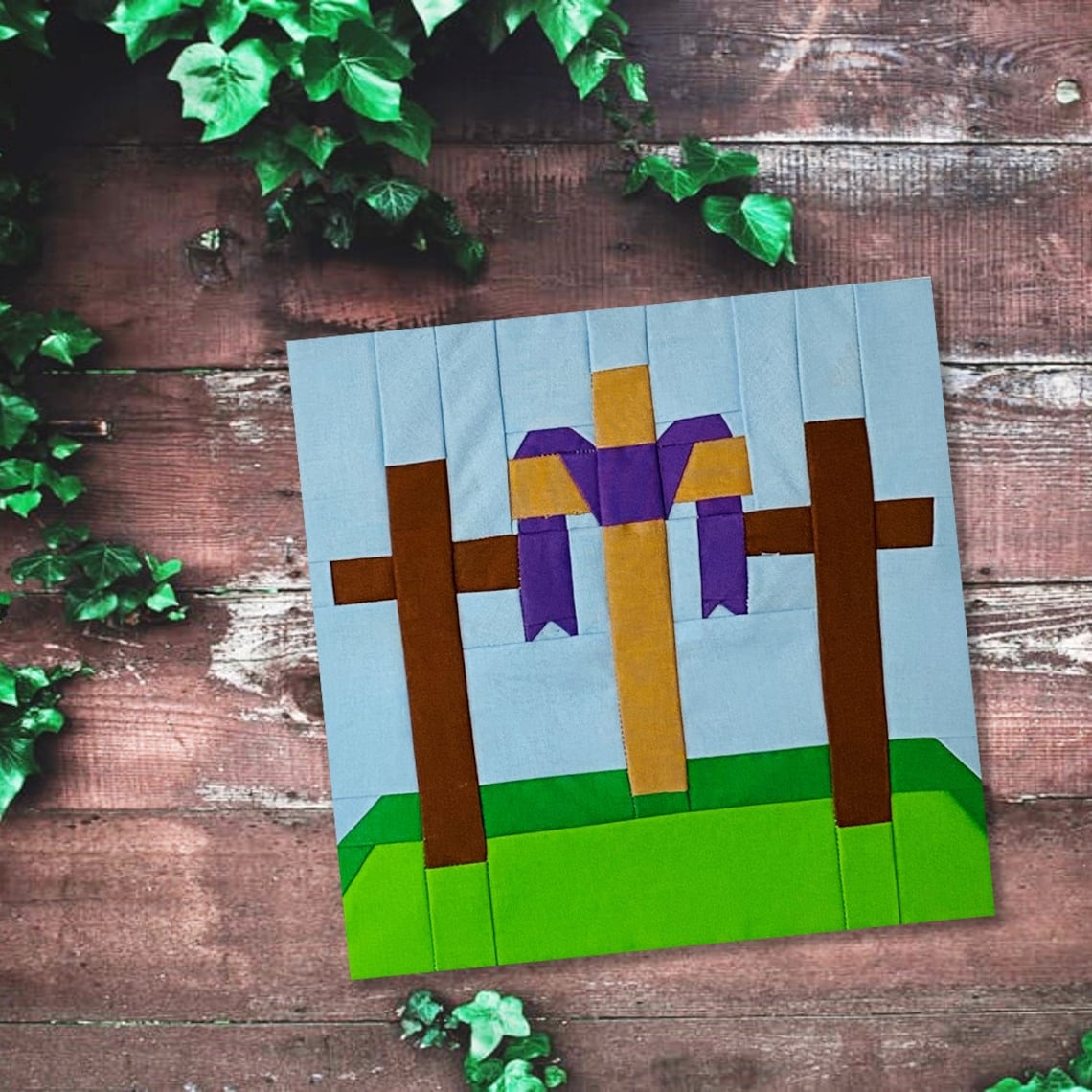 Holy Week Quilt Pattern lent / Easter Christian Cross Quilt - Etsy