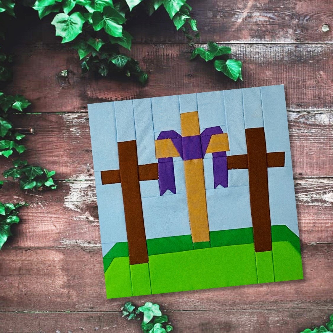 Holy Week Quilt Pattern lent / Easter Christian Cross Quilt - Etsy