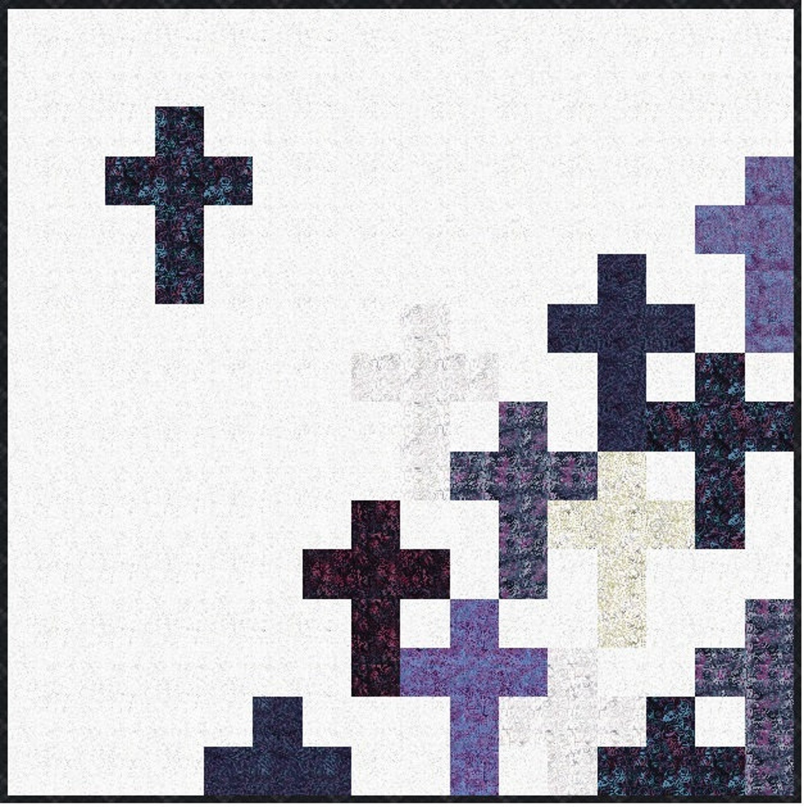 Crosses: 3 Ways - a Christian Cross Quilt Pattern - Etsy