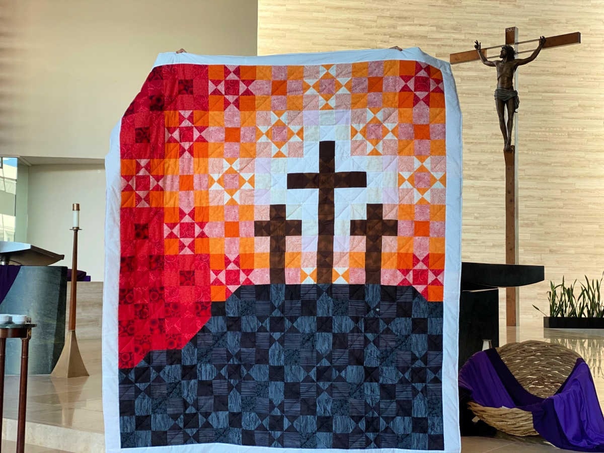 Lent / Good Friday Cross Quilt Pattern 3 Sizes christian - Etsy