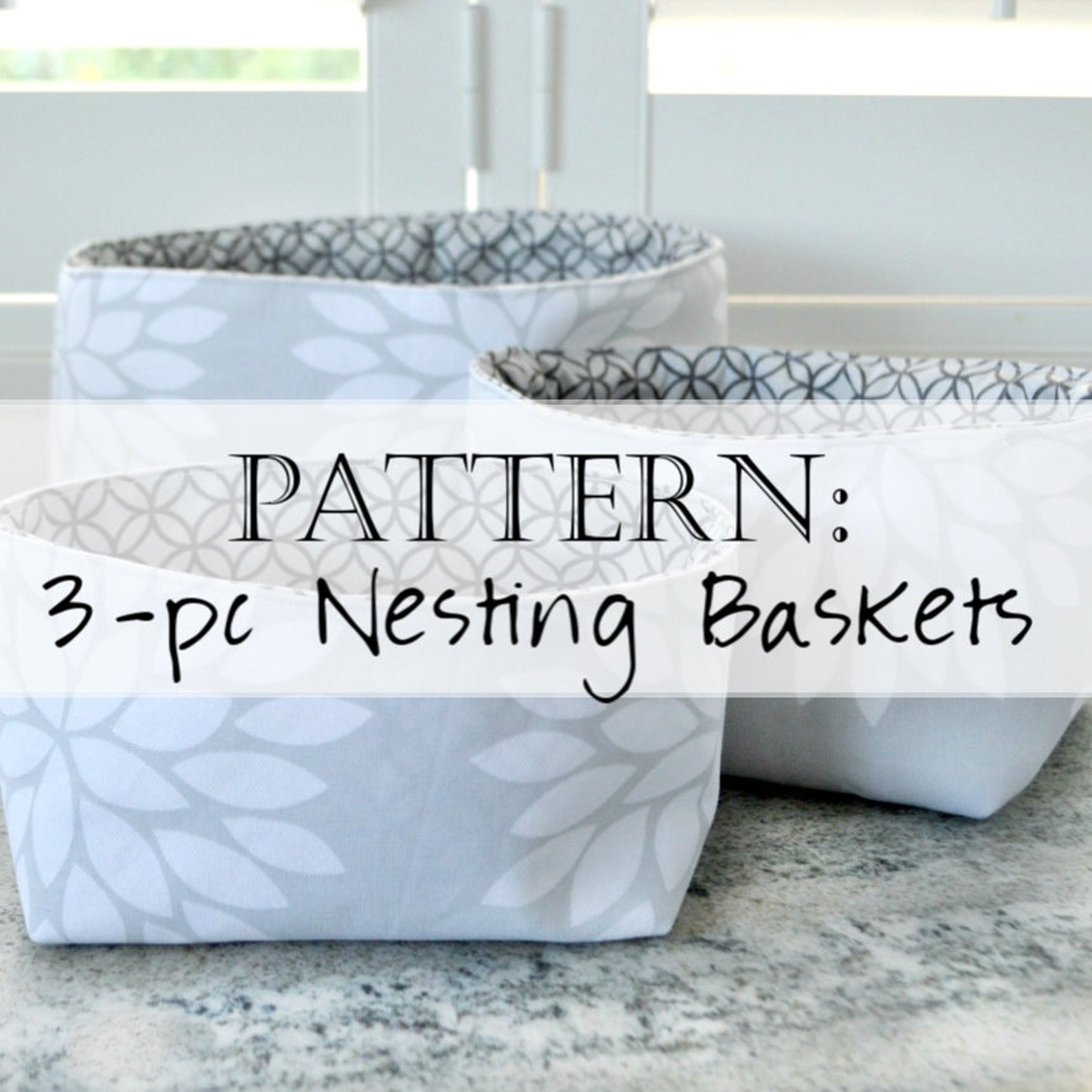 Nesting Baskets Pattern - Etsy
