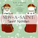 Fabric: Sew a Saint Doll Male Saints (catholic Michael Archangel ...