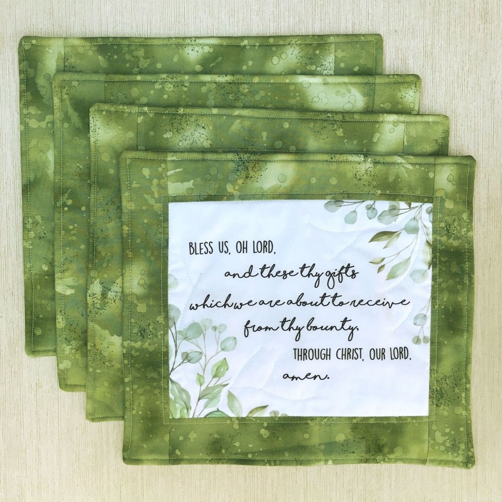 Fabric: Sew a Set of Grace Placemats - Etsy