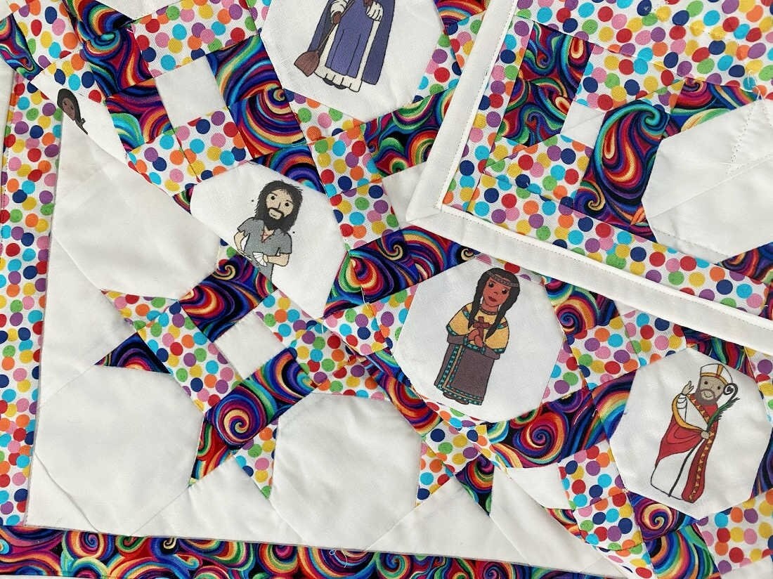 Connected Quilt Pattern Saints Christian / Catholic | Etsy
