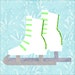 Ice Skates Quilt Block - Ice Skating Hockey Quilt Pattern - Etsy
