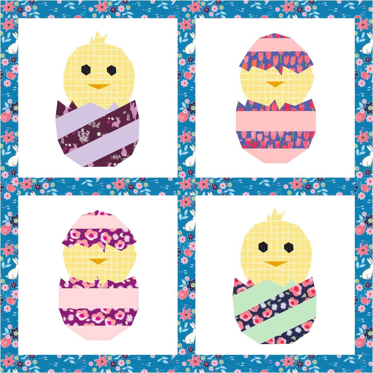 Quilt Pattern: Easter Chicks - Etsy