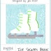 Ice Skates Quilt Block - Ice Skating Hockey Quilt Pattern - Etsy