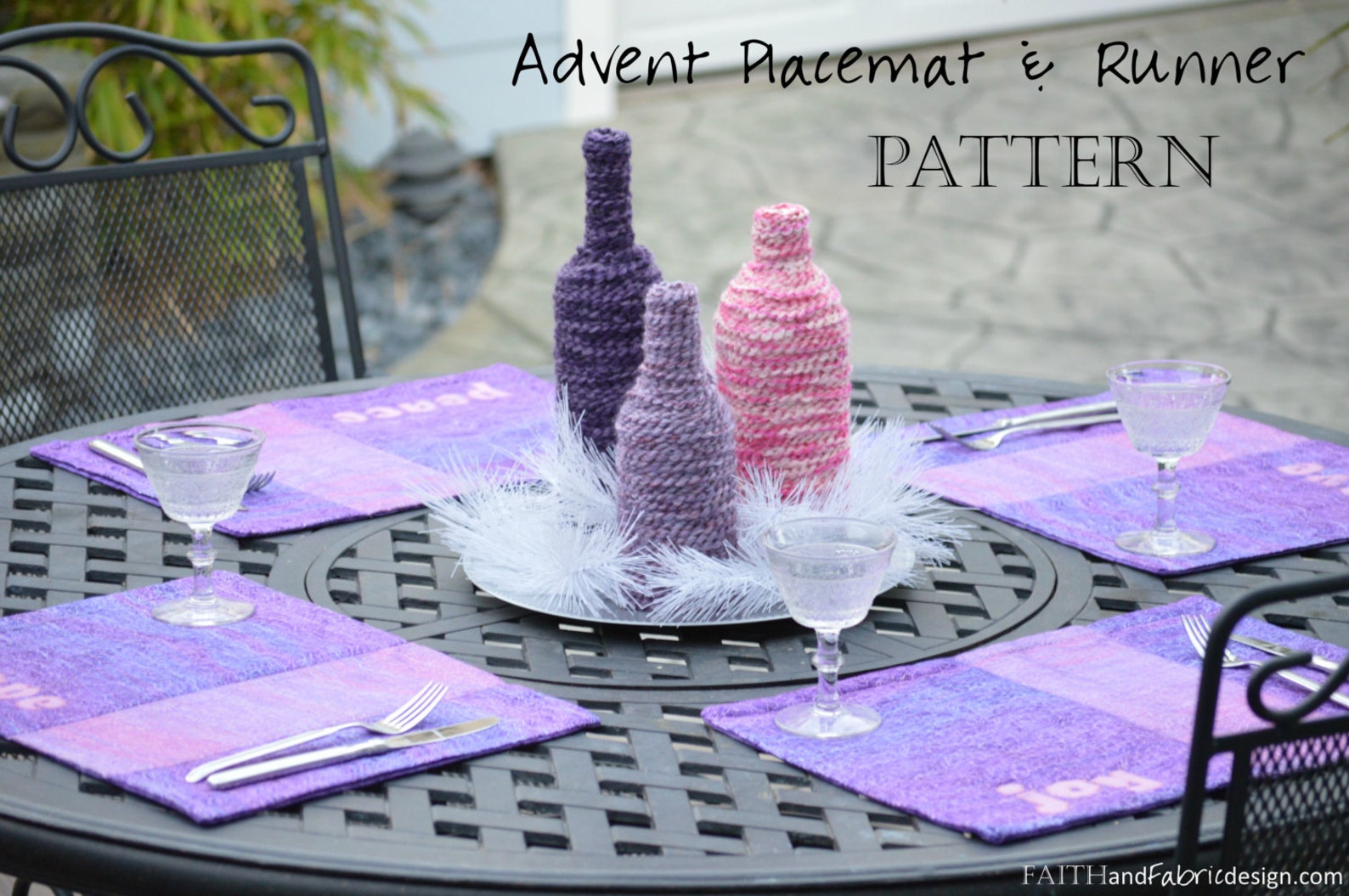 Advent Quilt Placemats & Table Runner Pattern - Etsy