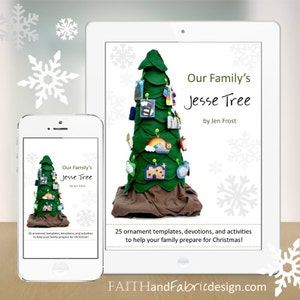 Our Family's Jesse Tree: 25 Jesse Tree Ornaments With Templates ...