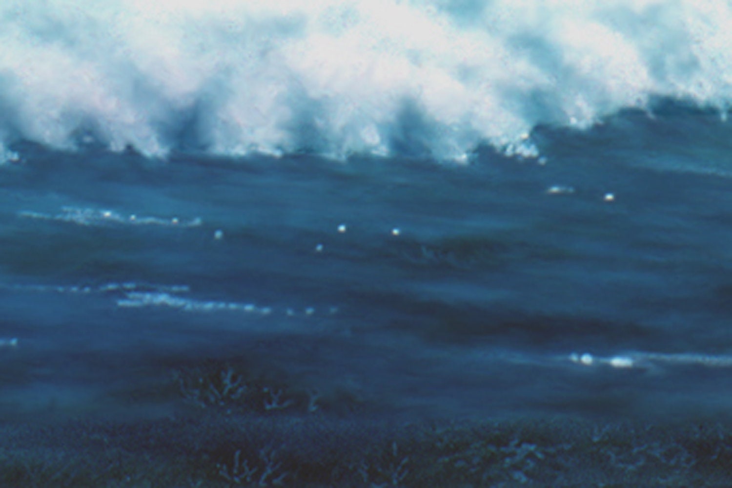 Surf Wall Art, "kuta Reef", Airbrush Wave Painting, Giclee Print on ...