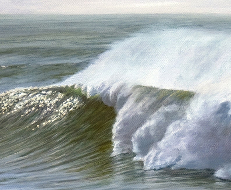 Wave Paintings, Seascape Art, Ocean Prints, Realism, California Coast ...
