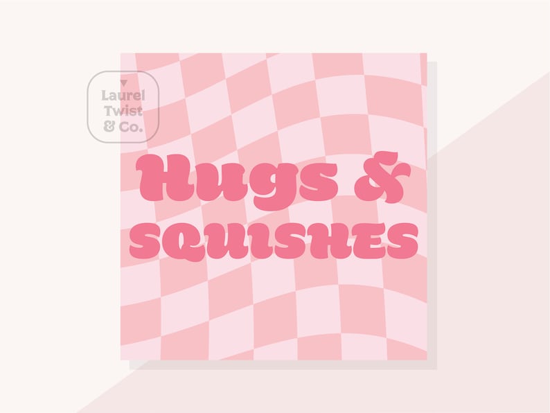 Printable Cookie Tag | Hugs & Squishes | Squishmallow Valentine | 2.5 X ...