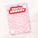 You're Groovy Cookie Card | Valentine's Day Cookie Printable | 3.5x5 ...