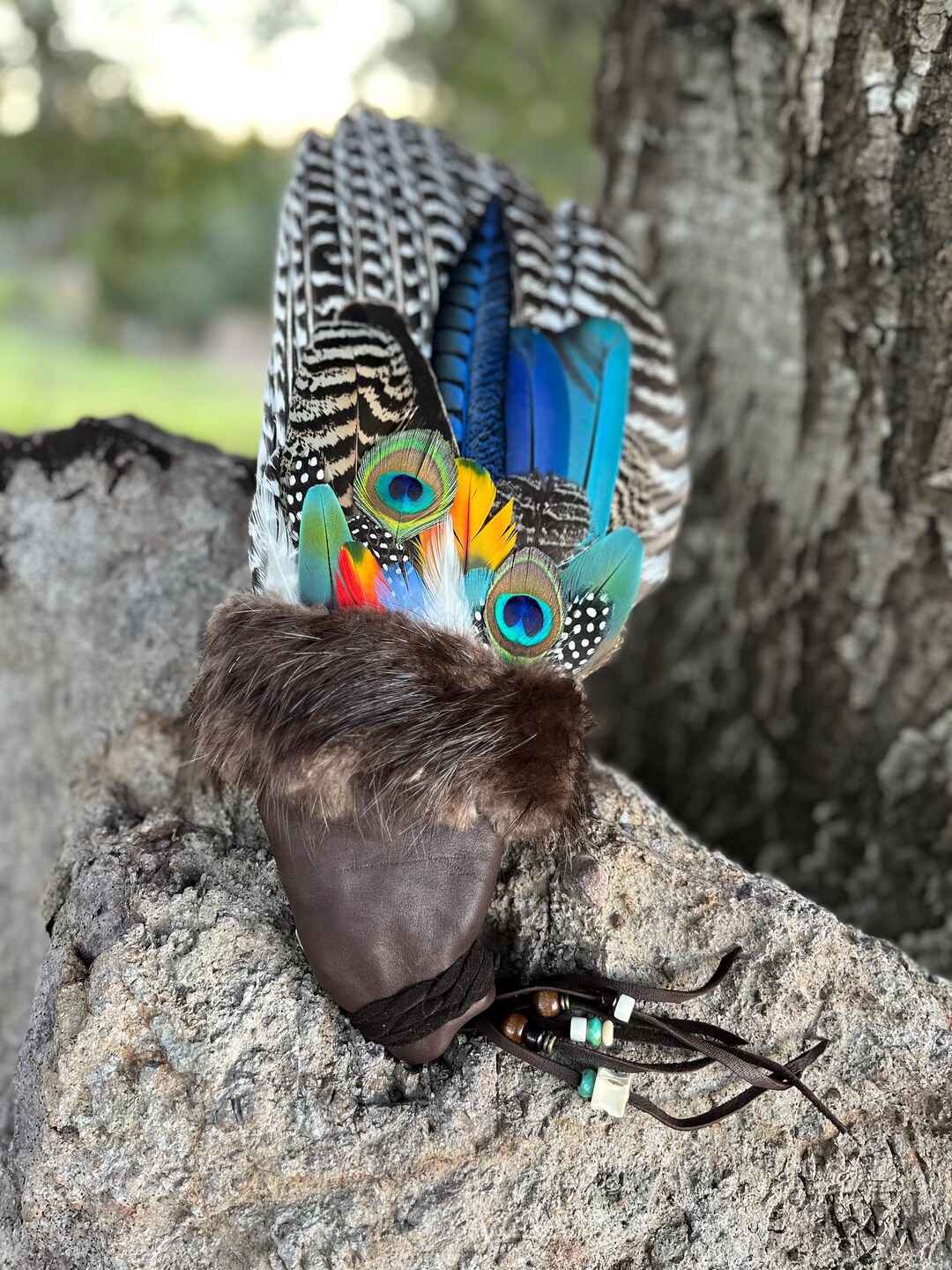 Smudge Wing Fan, Shamanic Tools, Ceremonial, Large Smudging Feather ...