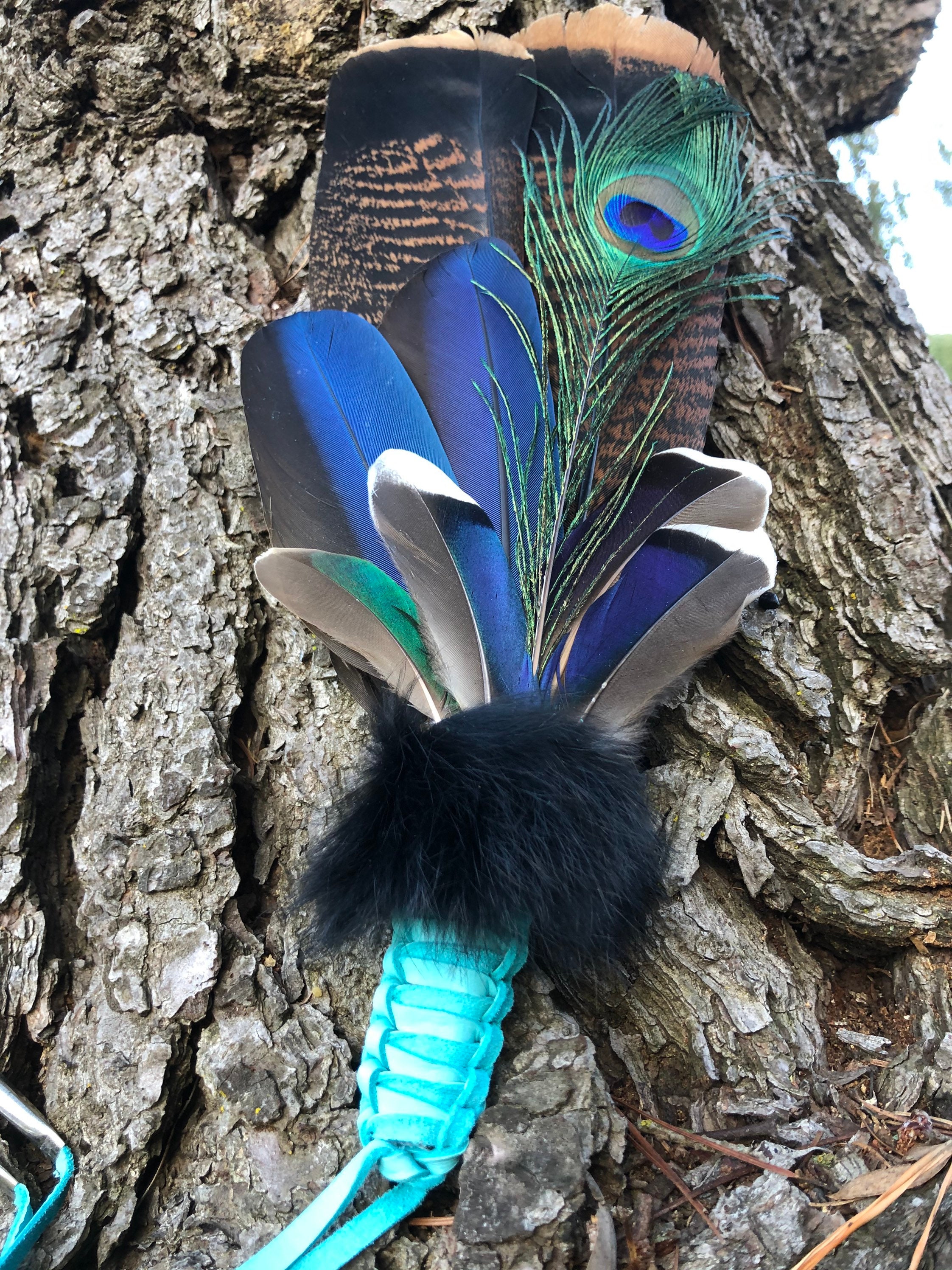 Smudge Kit Sage Feather Abalone Shell Smudging Bowl | Etsy