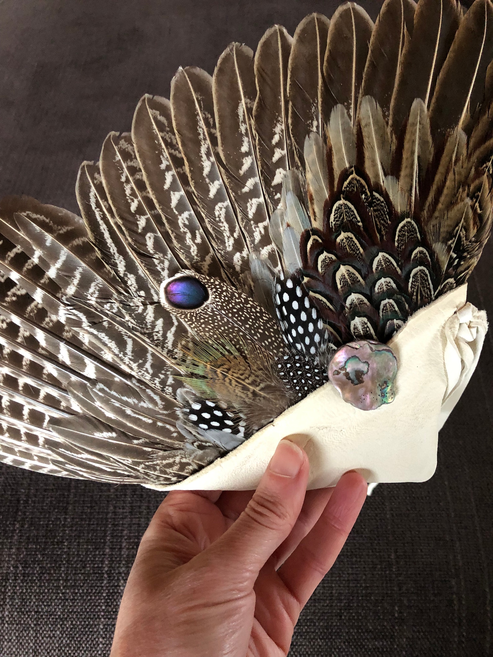 Smudge Fan Wing Spirit of Fertility Shaman Feather Goddess - Etsy