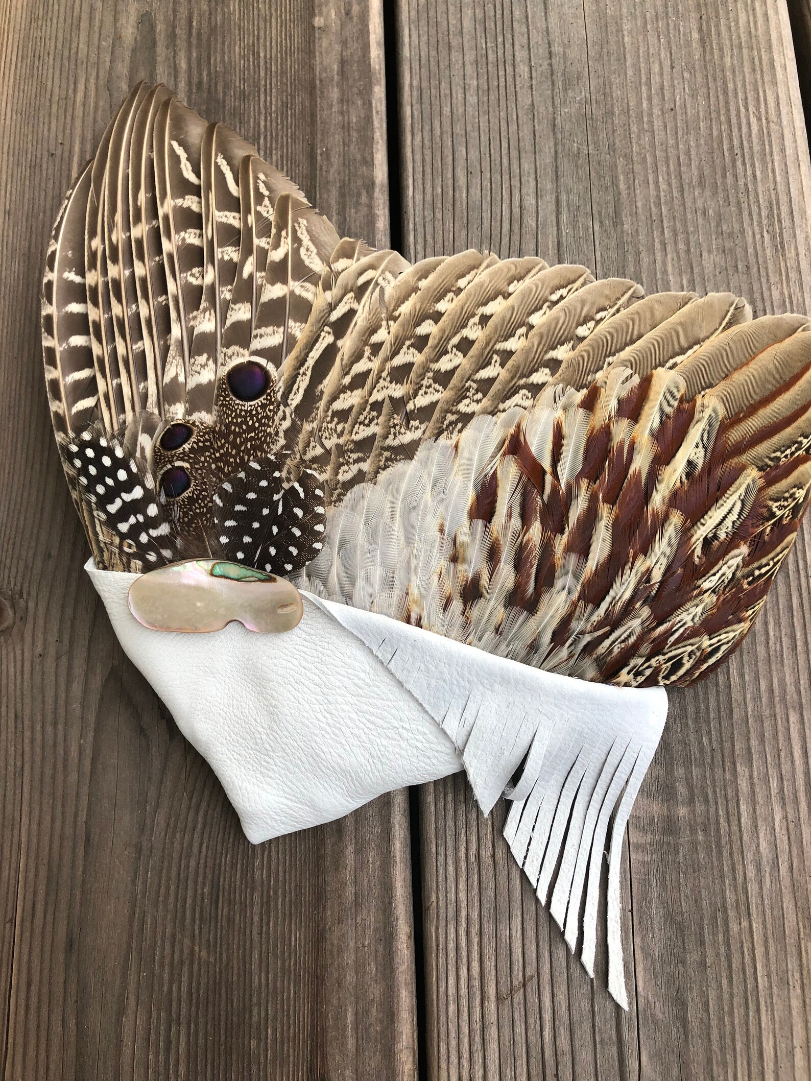 Smudge Fan Wing Spirit of Fertility Shaman Feather Goddess - Etsy