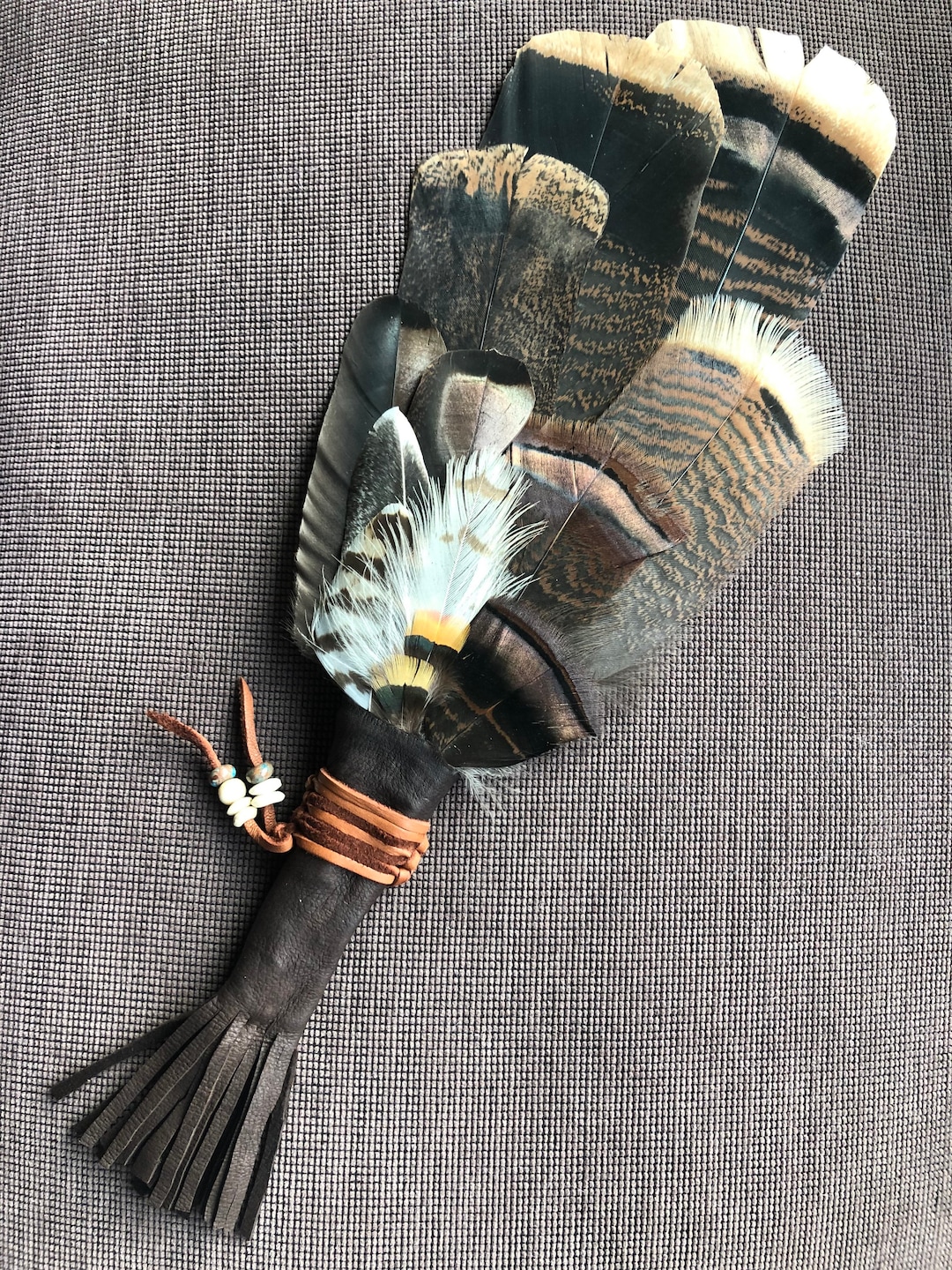 Smudge Feather, Shaman Fans, Shamanic Tools, Blessing, Druid, Pagan ...