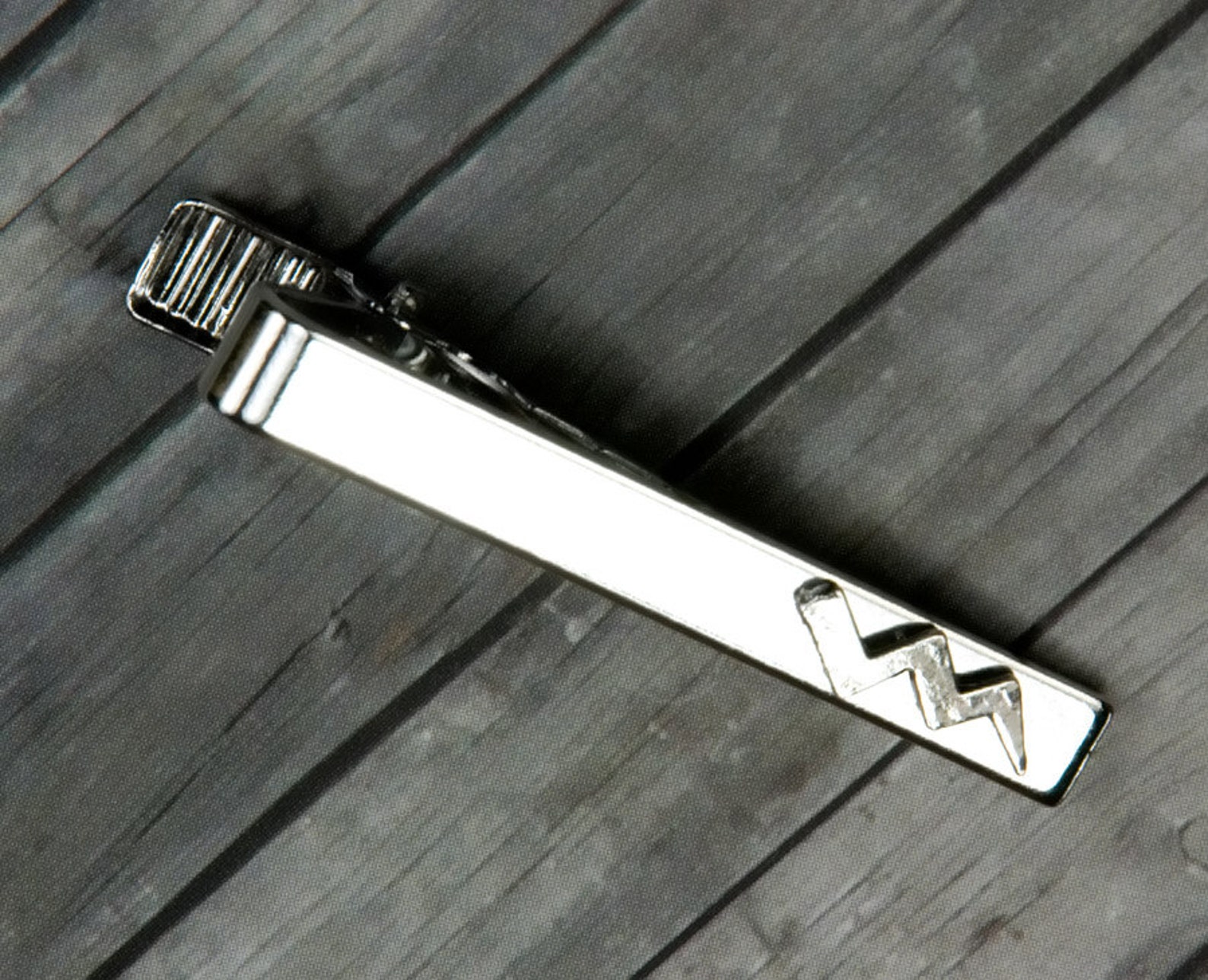 Lightning Bolt Tie Clip - Lightening Bolt Tie Bar - Mens Accessories ...