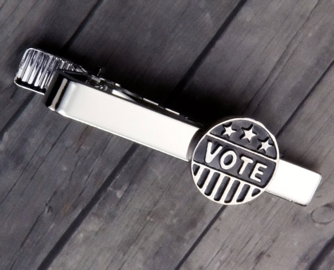 Political Accessories – Vote Tie Bar – Vote Tie Clip - Mens Accessories ...