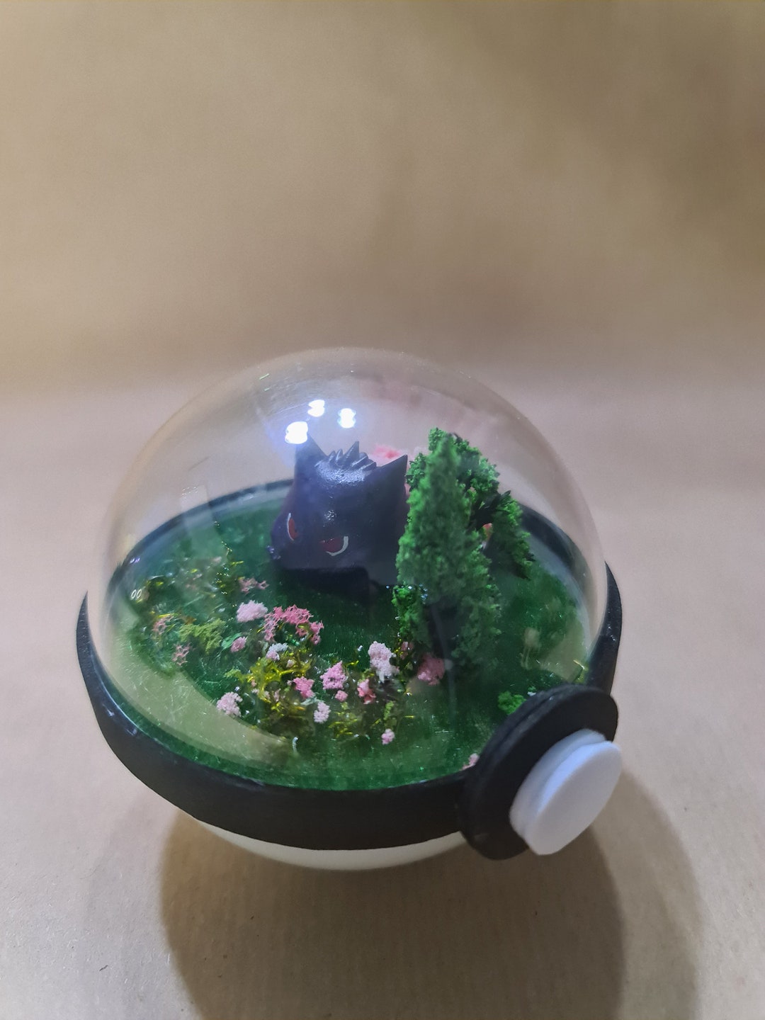 Action Figure Pokemon Diorama Poke Ball Gengar - Etsy