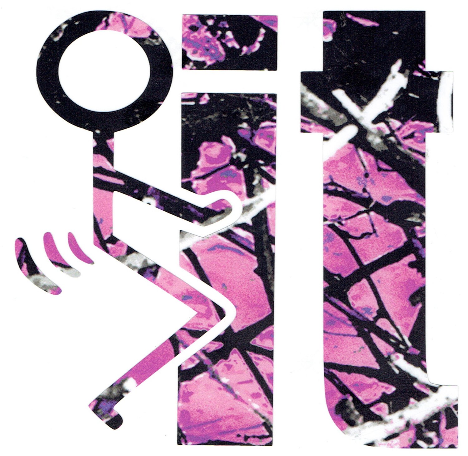 Muddy Girl Camo F It Funny Truck Car Vinyl Decal Window Etsy