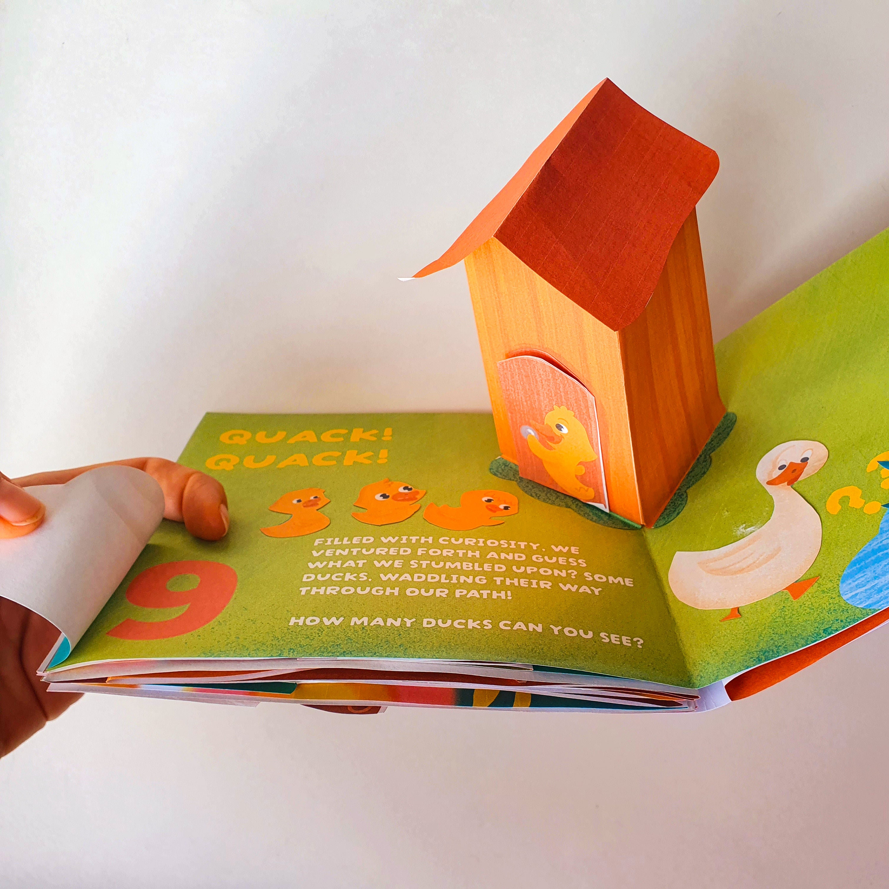 Numbers 6 to 10 Pop-up Book for Kids Make Your Own Pop-up - Etsy